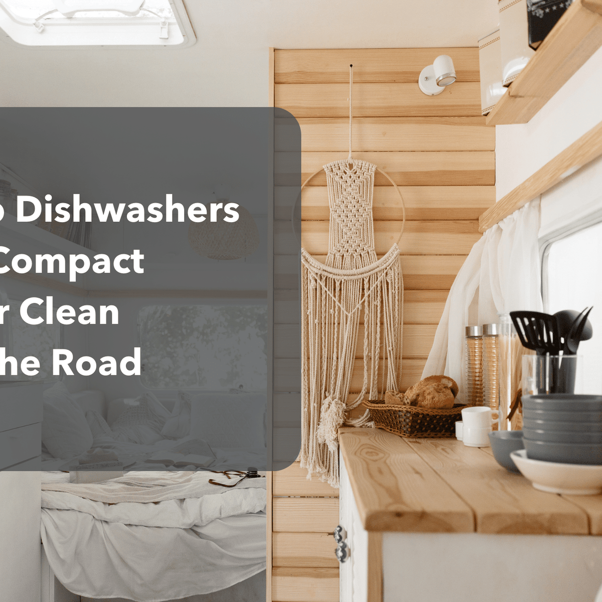 Countertop Dishwasher for RVs | Loch Electronics