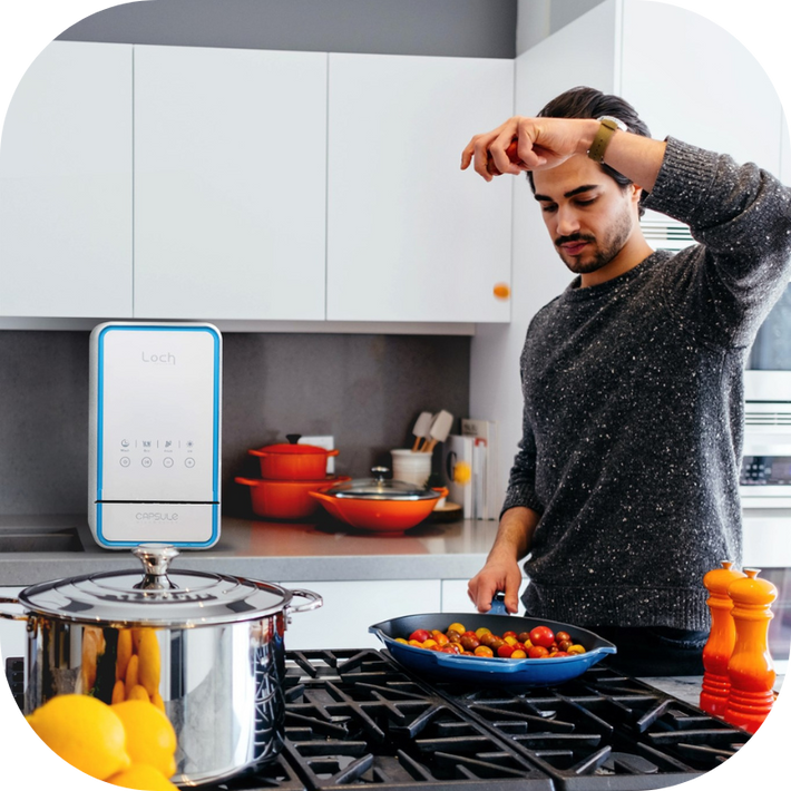 Capsule Dishwasher | Table Top Dishwasher | Loch Electronics